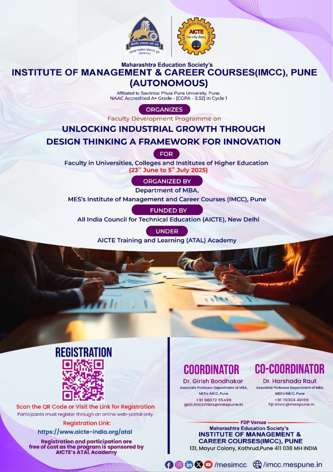 MES Institute of Management & Career Courses (IMCC), Pune